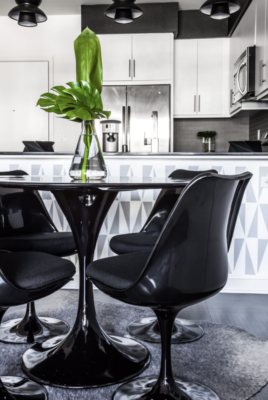 Marina Monochrome Michelle Boudreau Interior Design Palm Springs